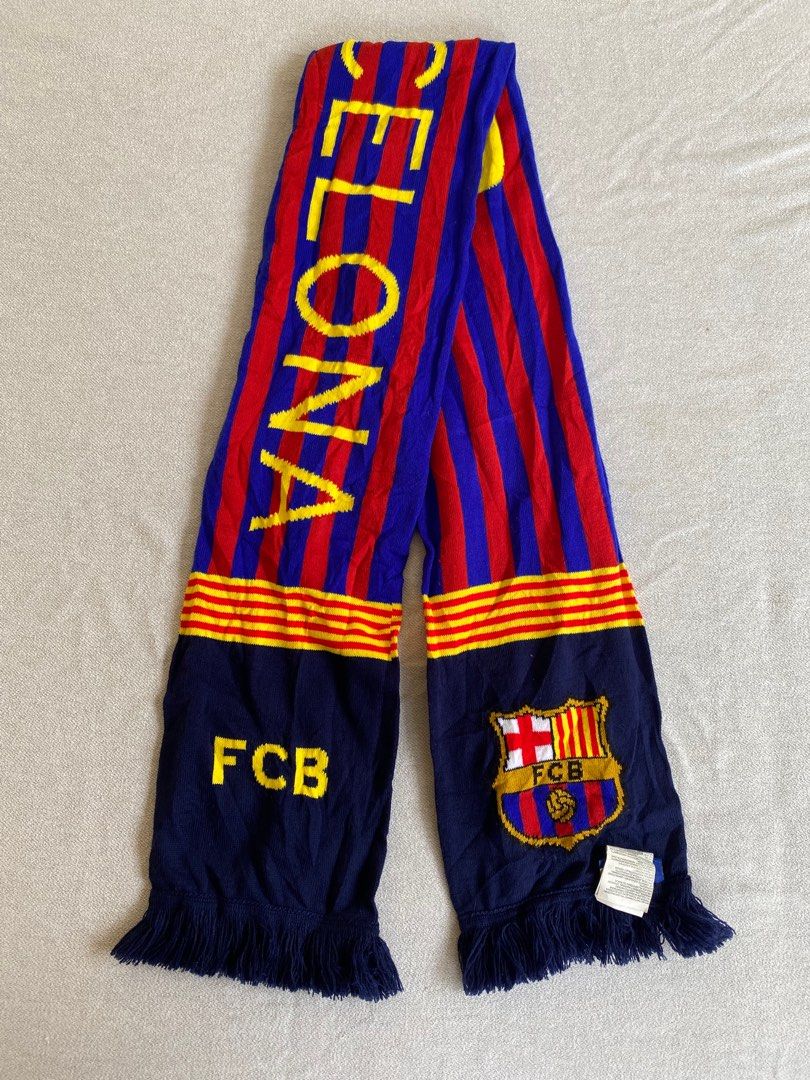 FC BARCELONA SCARF, Men's Fashion, Watches & Accessories, Scarves on ...