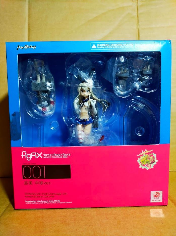 FIGMA 214 Shimakaze + FIGFIX 001 Shimakaze / KANCOLLE, Hobbies & Toys, Toys & Games on Carousell