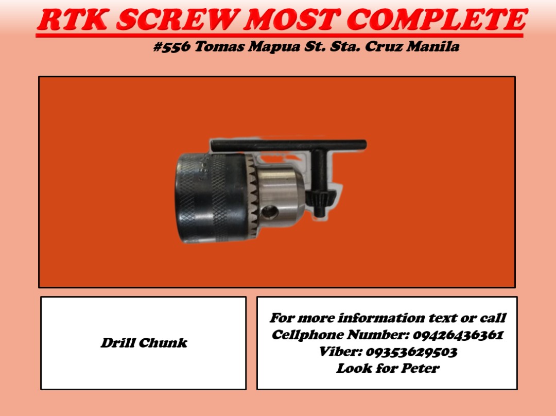 for sale!! - Drill Chunk, Commercial & Industrial, Construction Tools ...