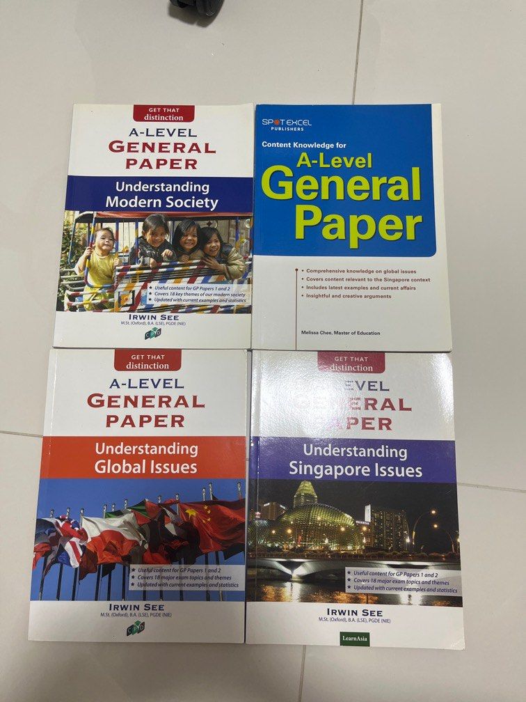 General Paper Notes, Hobbies & Toys, Books & Magazines, Assessment ...
