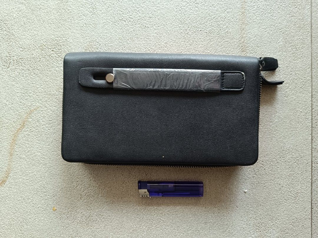 Goldlion Wallet, Lighter for size comparison, Women's Fashion, Bags ...