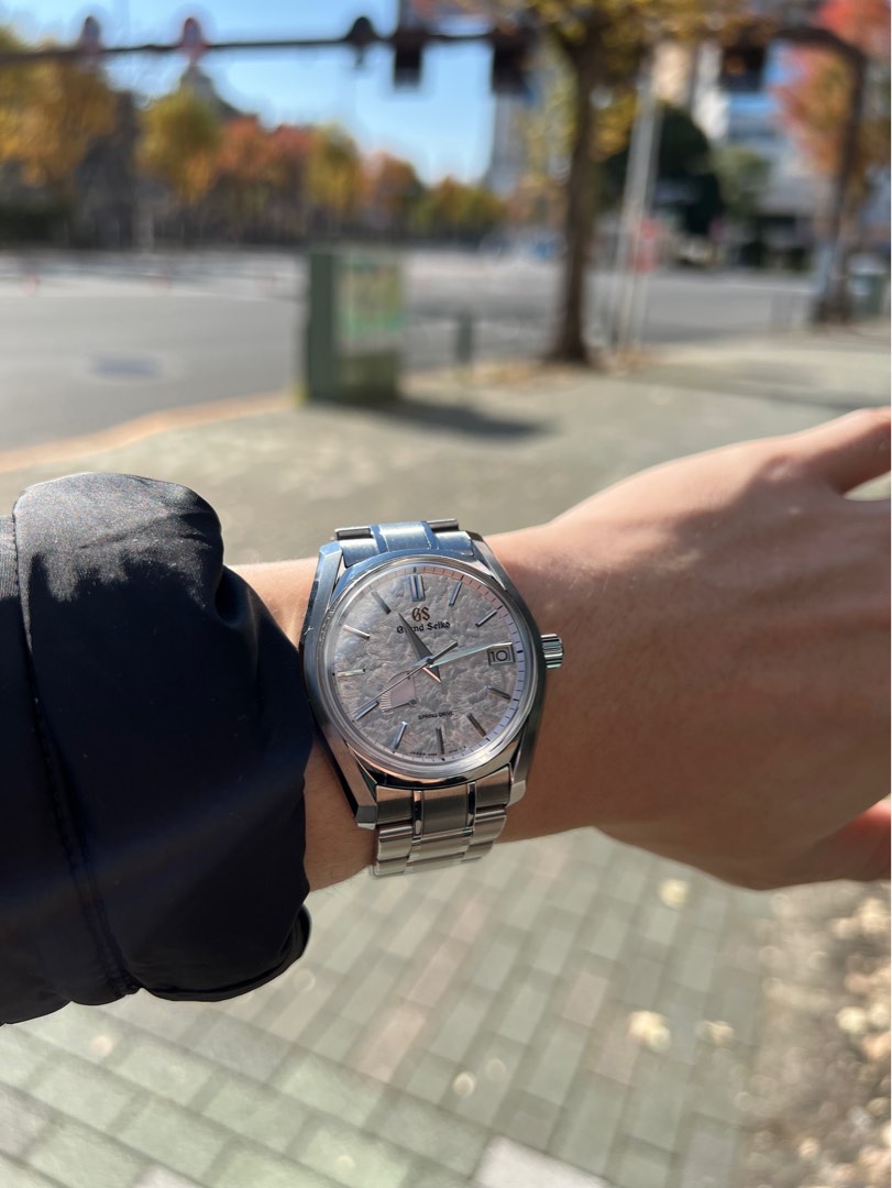 Grand Seiko SBGA443 (Shunbun), Luxury, Watches on Carousell