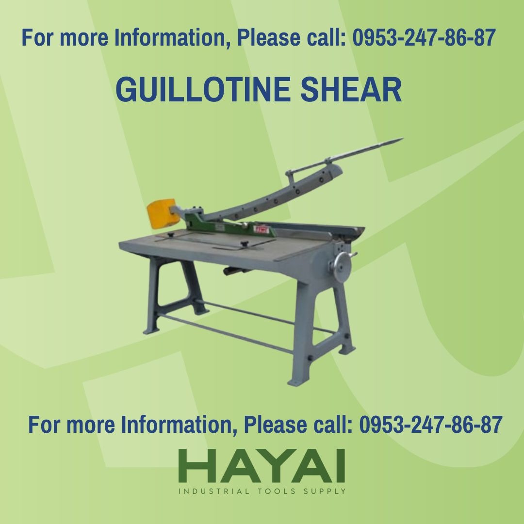 GUILLOTINE SHEAR, Commercial & Industrial, Construction Tools ...