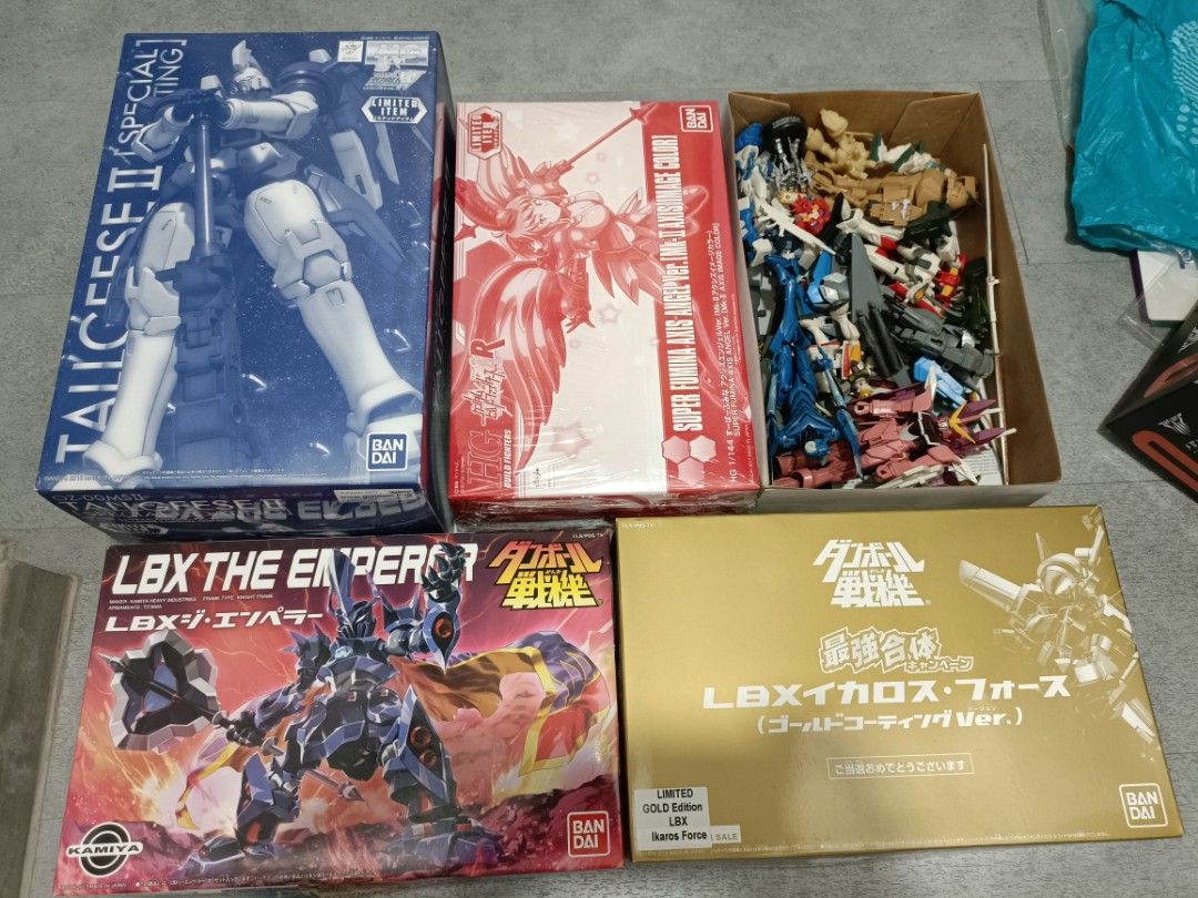 Gundam LBX model kits, Hobbies & Toys, Toys & Games on Carousell