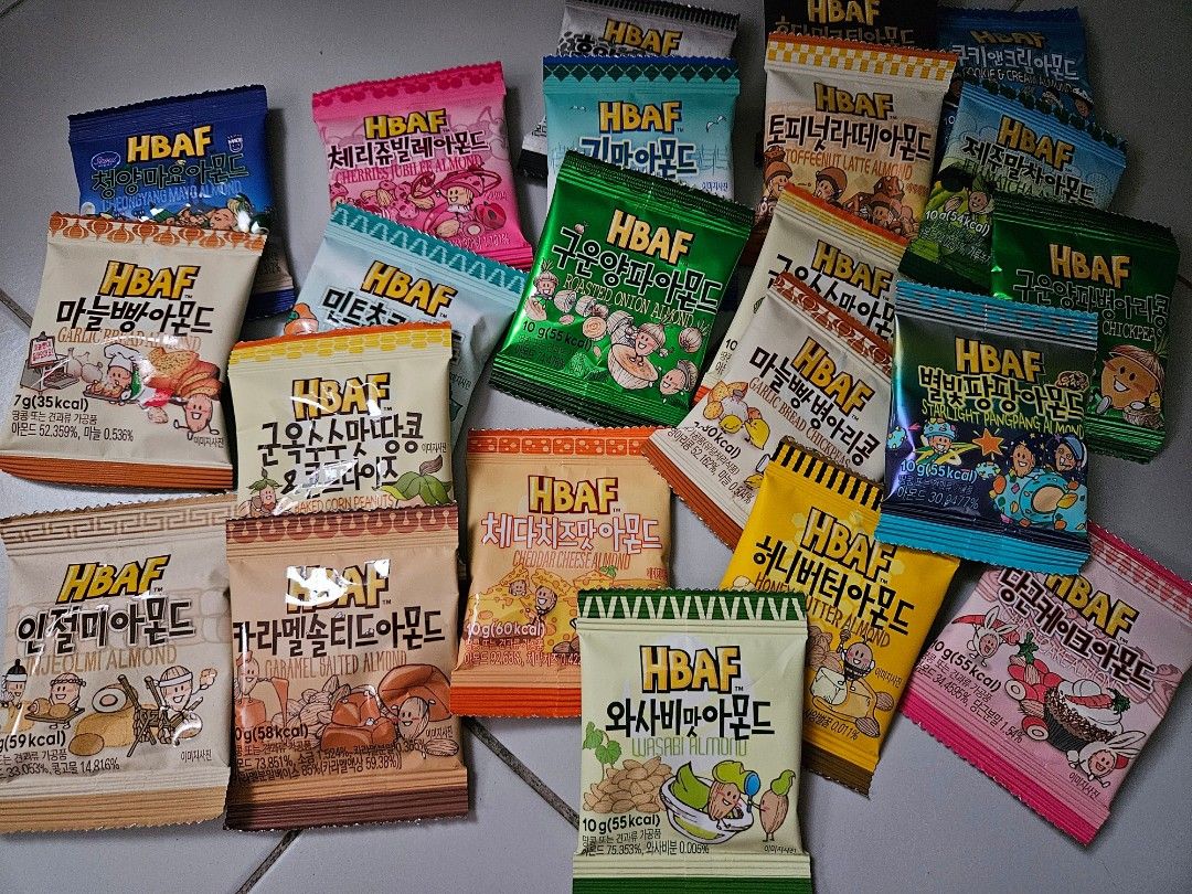 HBAF Almonds (mini packets), Food & Drinks, Other Food & Drinks on Carousell