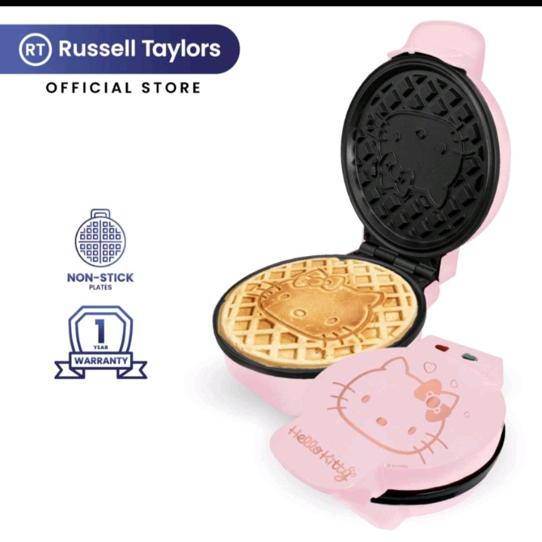 Hello Kitty Russell Taylor waffle maker, TV & Home Appliances, Kitchen ...