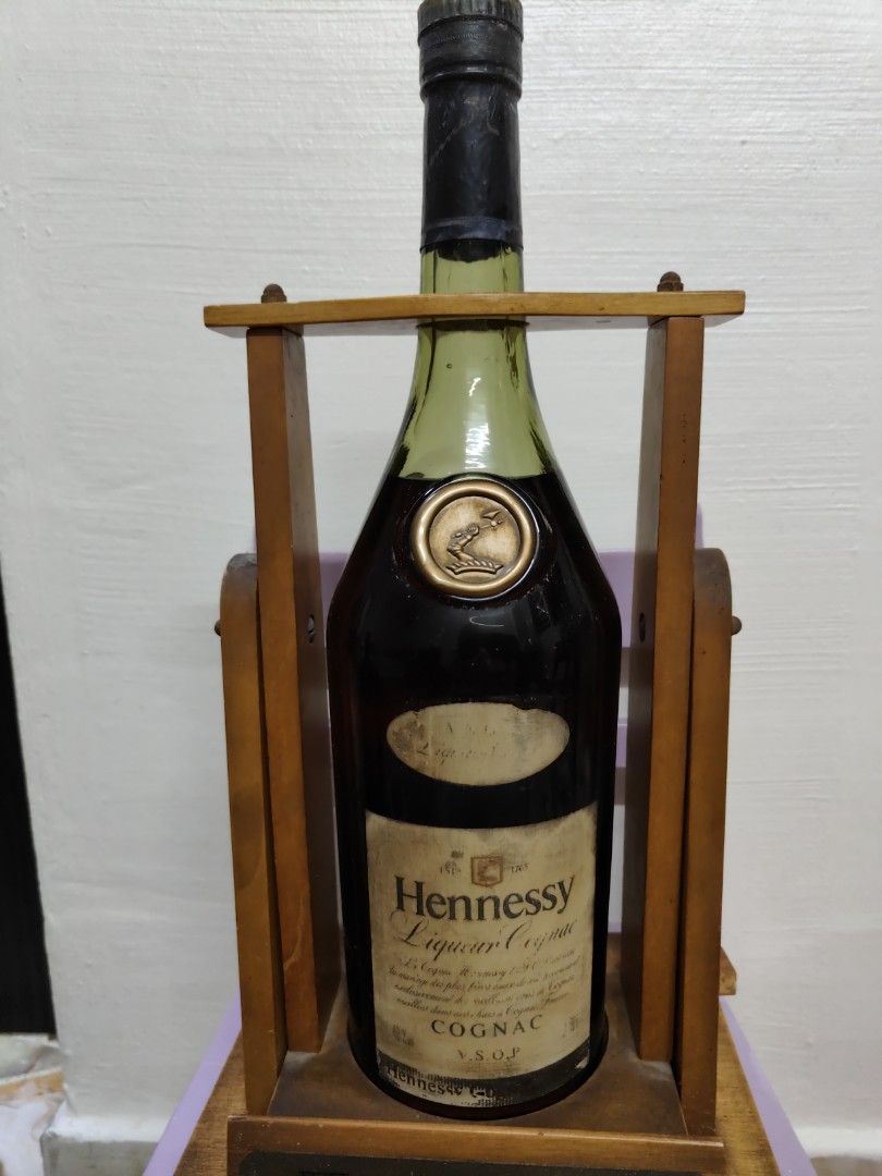 HENNESSY VSOP 3 LITER GREEN BOTTLE, Food & Drinks, Alcoholic Beverages ...