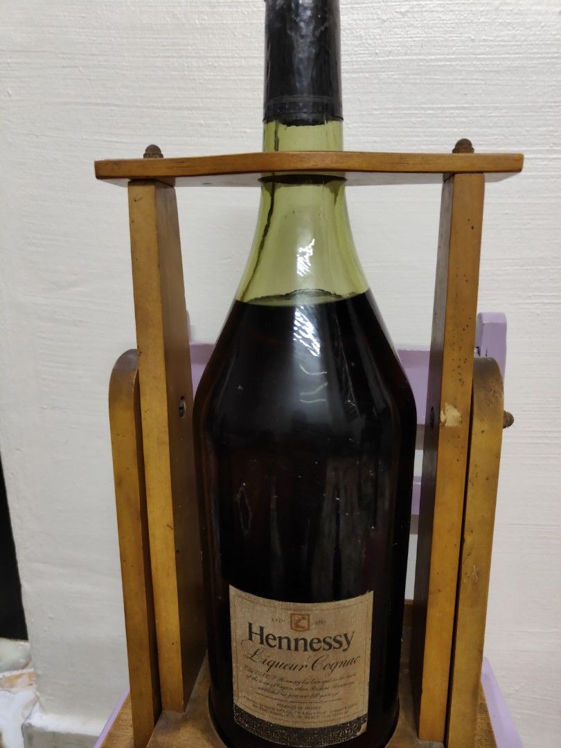 HENNESSY VSOP 3 LITER GREEN BOTTLE, Food & Drinks, Alcoholic Beverages ...