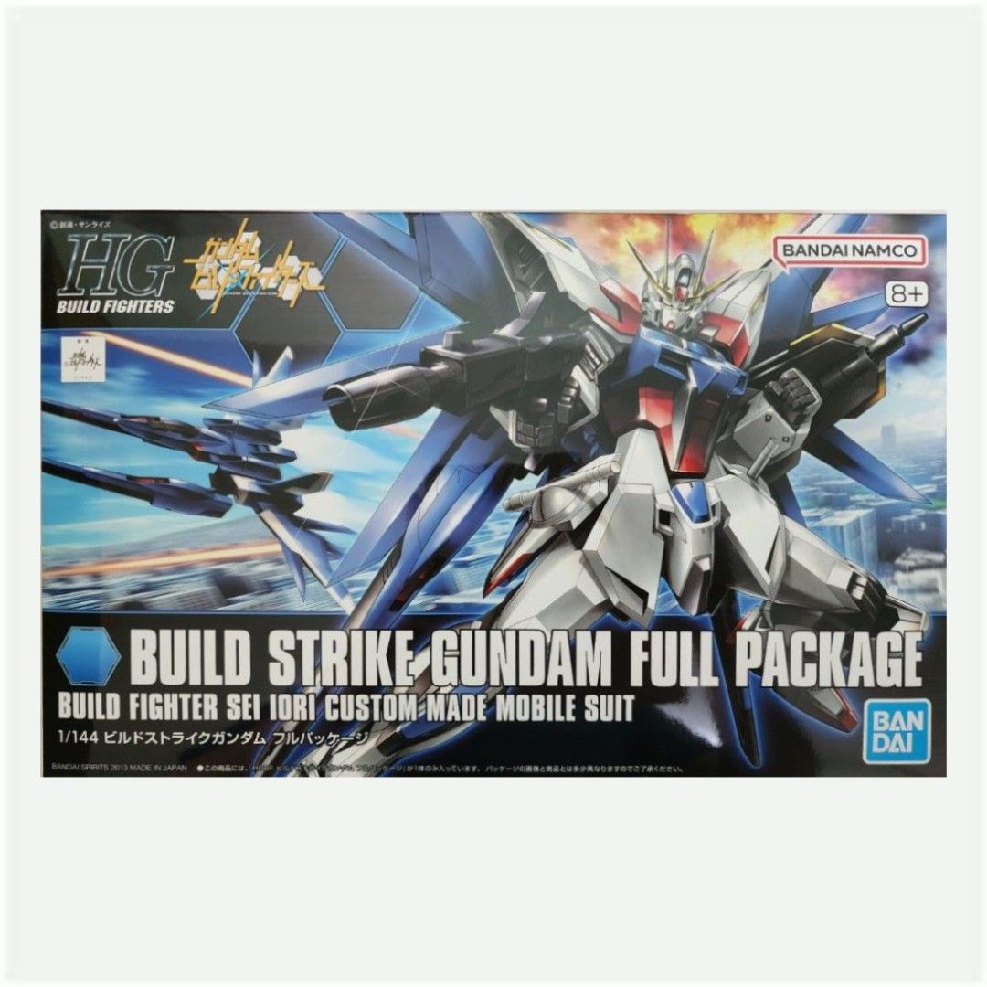 HG 1/144 HIGH GRADE BUILD FIGHTERS (001) BUILD STRIKE GUNDAM FULL ...