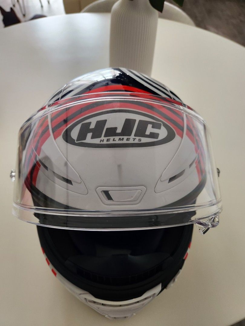 HJC Rpha 1 Red Bull design Size M, Motorcycles, Motorcycle Apparel on ...