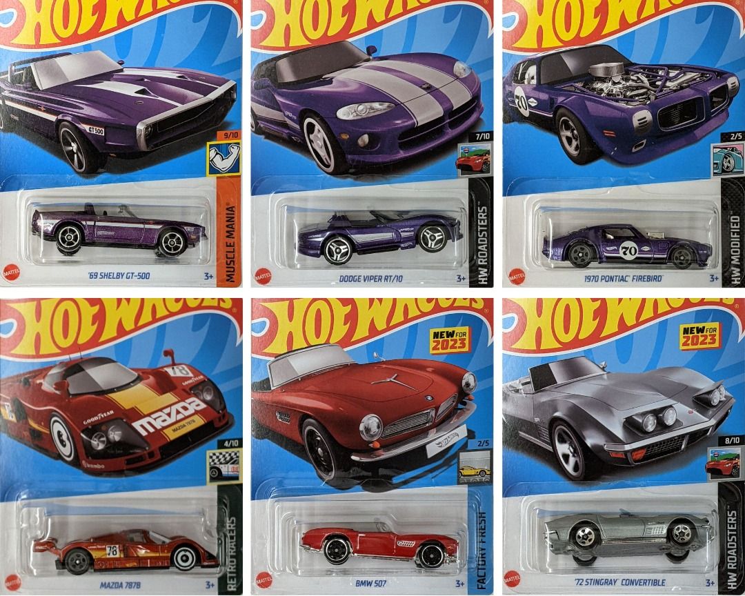 Hot Wheels Mainline Series US Carded Version Diecast Car, Hobbies ...