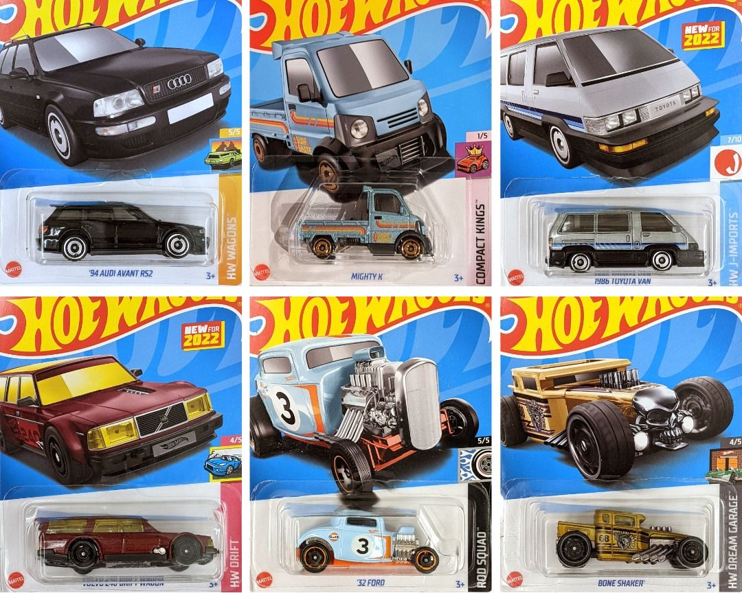 Hot Wheels Mainline Series US Carded Version Diecast Car, Hobbies ...