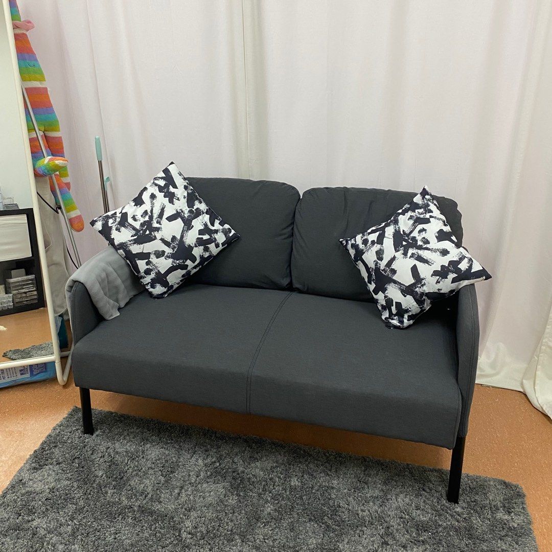 Ikea GLOSTAD 2-seat Sofa, Furniture & Home Living, Furniture, Sofas on ...