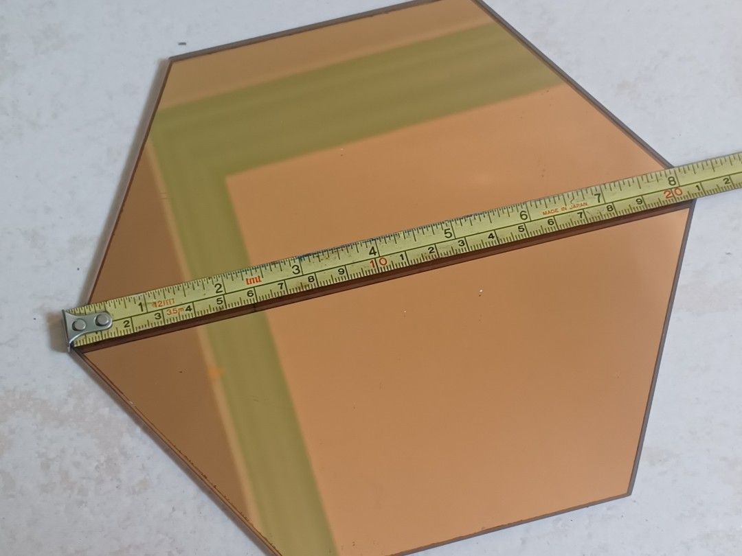 Ikea hexagonal mirrors with free gift, Furniture & Home Living, Home Decor, Mirrors on Carousell