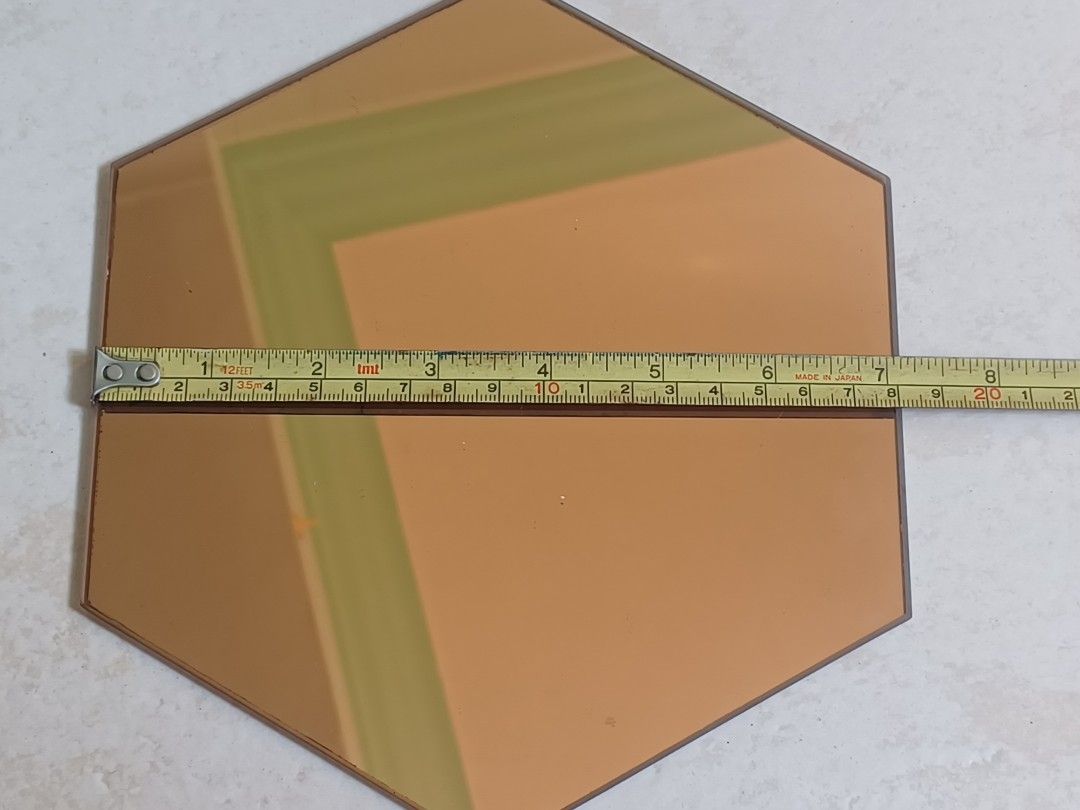 Ikea hexagonal mirrors with free gift, Furniture & Home Living, Home Decor, Mirrors on Carousell