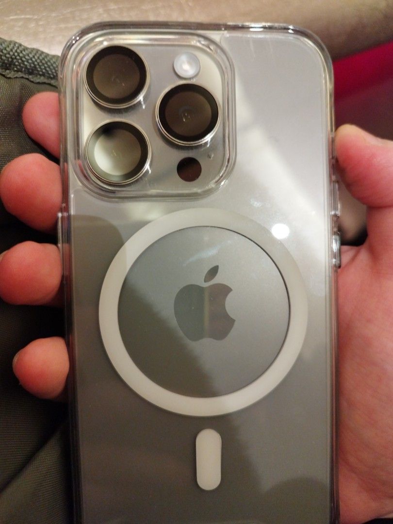iPhone 15 Pro Natural Titanium 128GB, Mobile Phones & Gadgets, Mobile ...