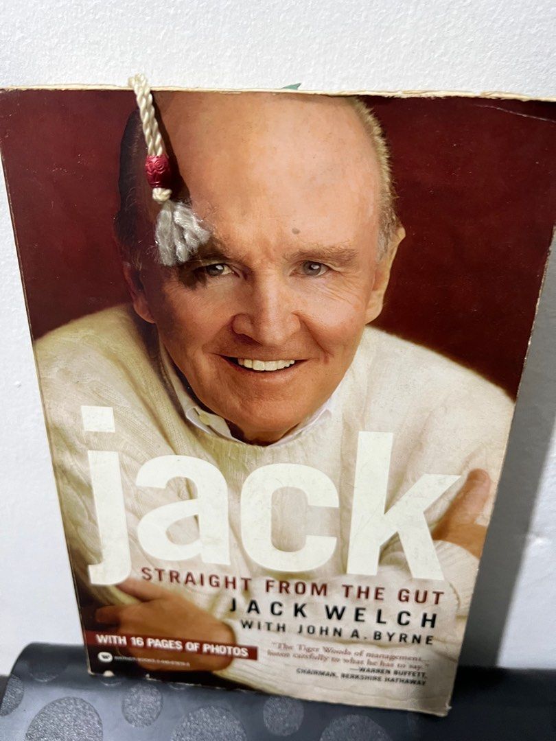 Jack Welch Straight from the Gut, Hobbies & Toys, Books & Magazines ...