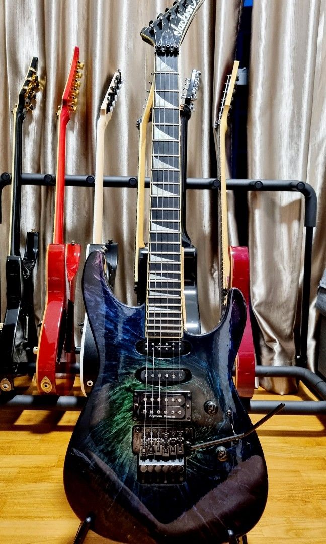 Jackson Soloist USA eerie dess swirl 1993, Hobbies & Toys, Music ...