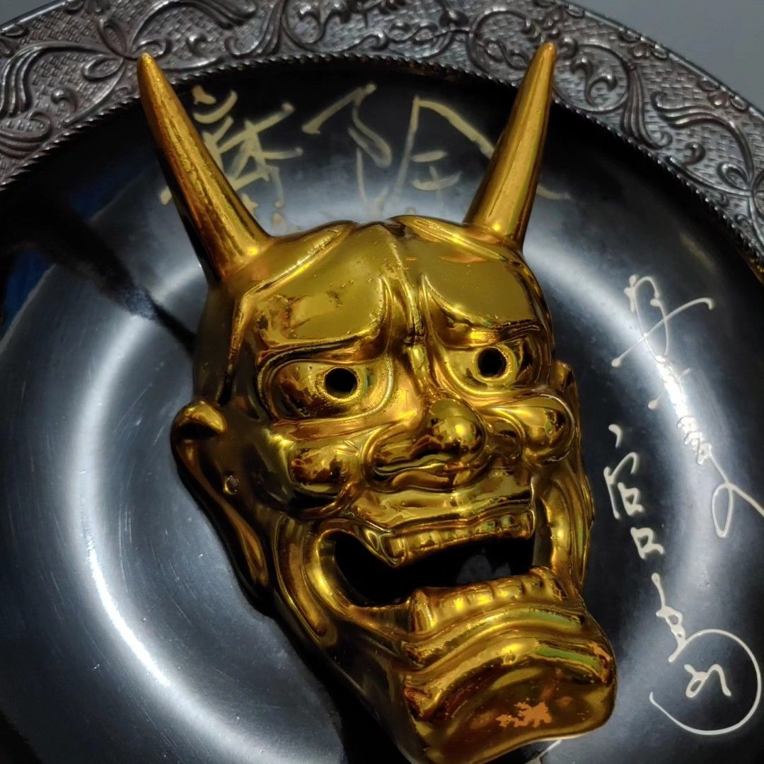 Japanese Hannya Mask Wall Display, Hobbies & Toys, Memorabilia ...