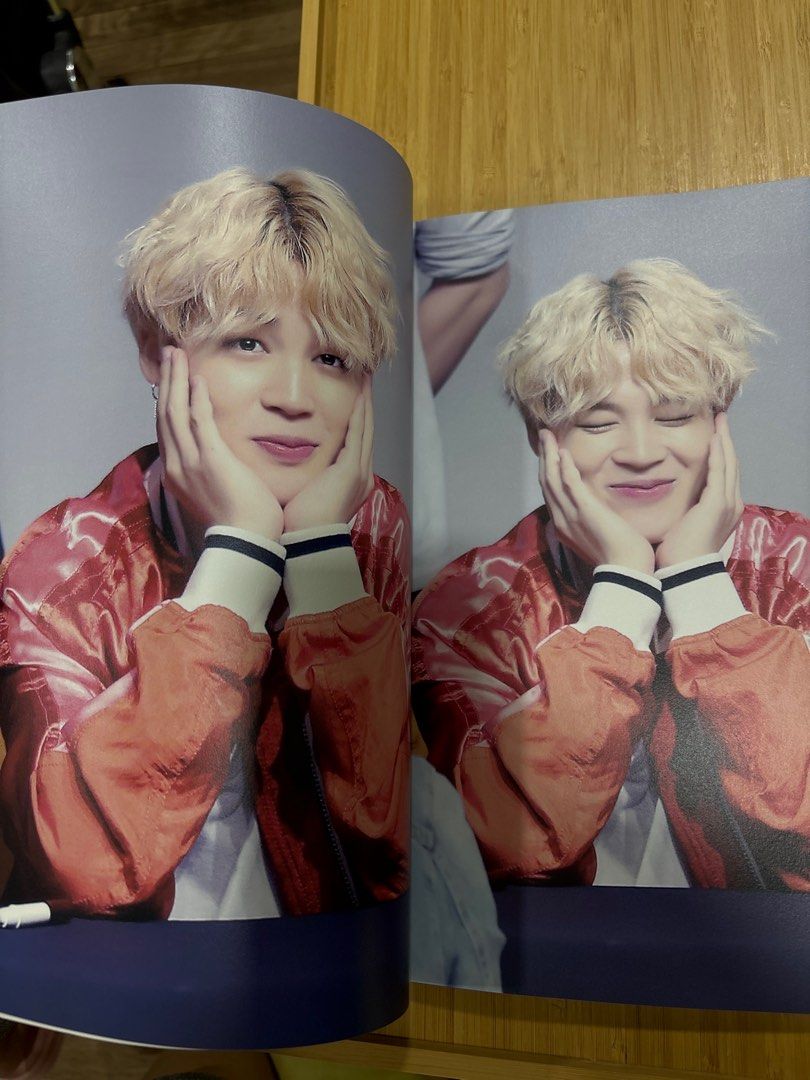 Jimin bts fansite photobook, Hobbies & Toys, Memorabilia & Collectibles ...