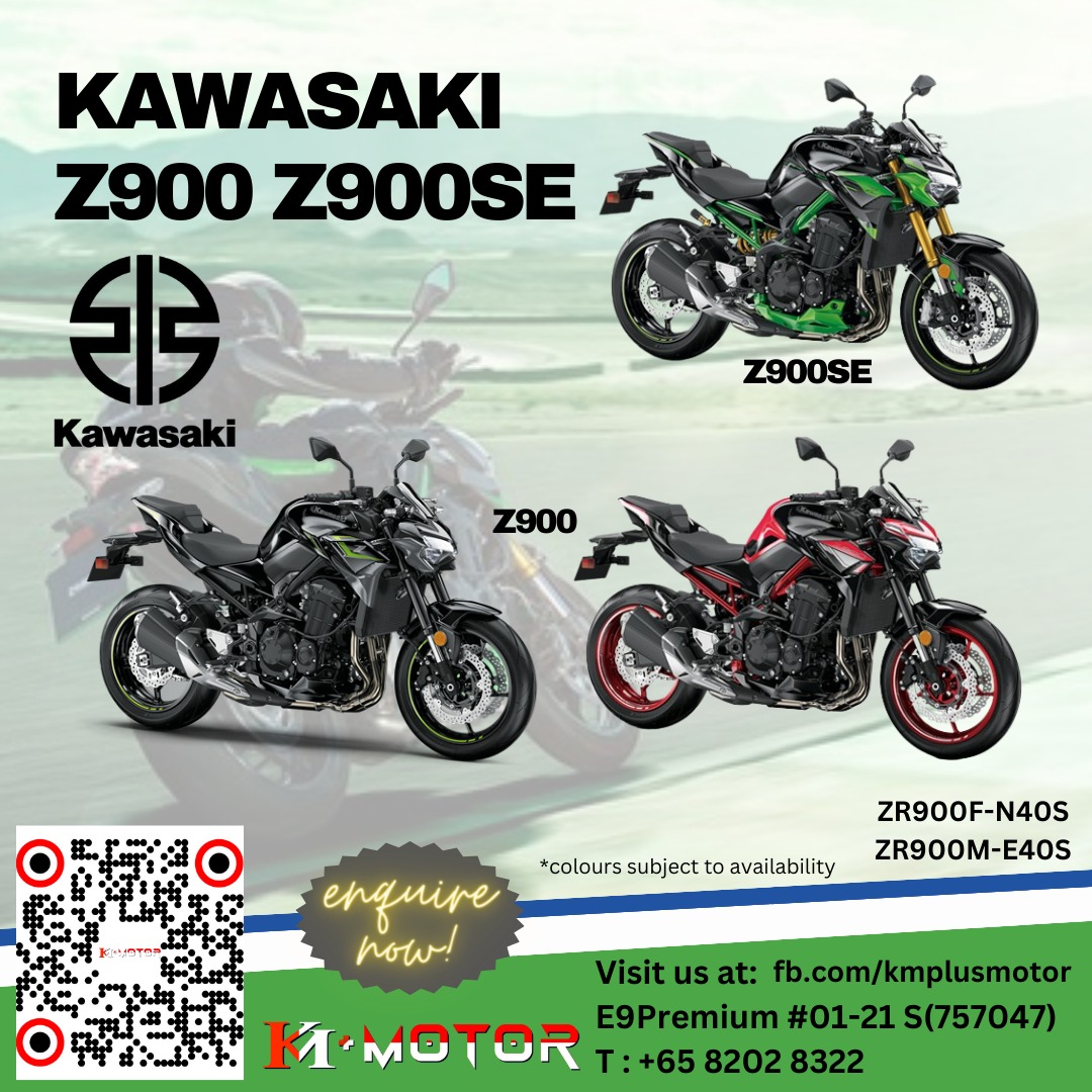 KAWASAKI Z900 Z900SE SPORT NAKED AGGRESSIVE STREETFIGHTER PERFORMANCE Z ...