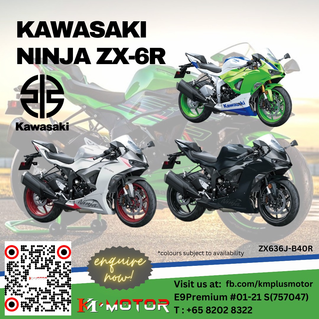 KAWASAKI ZX6R ZX-6R 636 SUPERBIKE NINJA RACE TRACK READY POWERFUL SHOWA ...