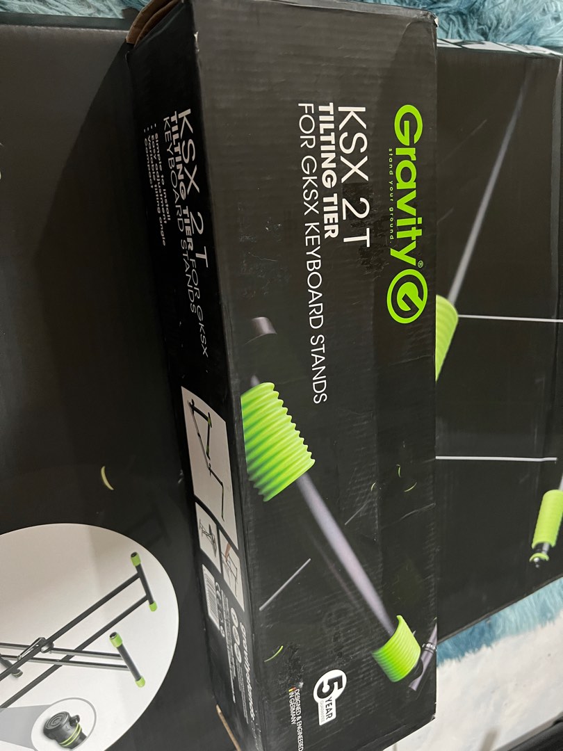 Keyboard double X stand Gravity, Audio, Other Audio Equipment on Carousell