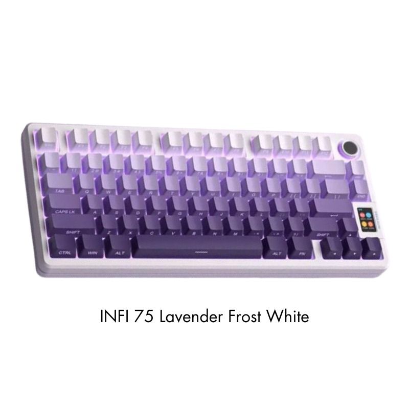 Keyverse INFI 75 Tri-Mode RGB Hotswappable Keyboard, Computers & Tech ...