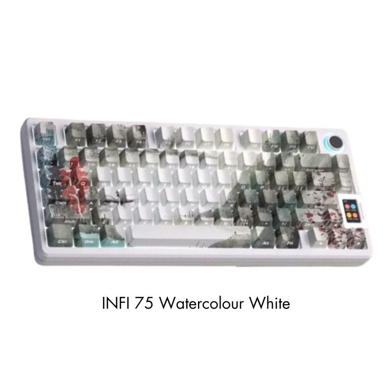 Keyverse INFI 75 Tri-Mode RGB Hotswappable Keyboard, Computers & Tech ...