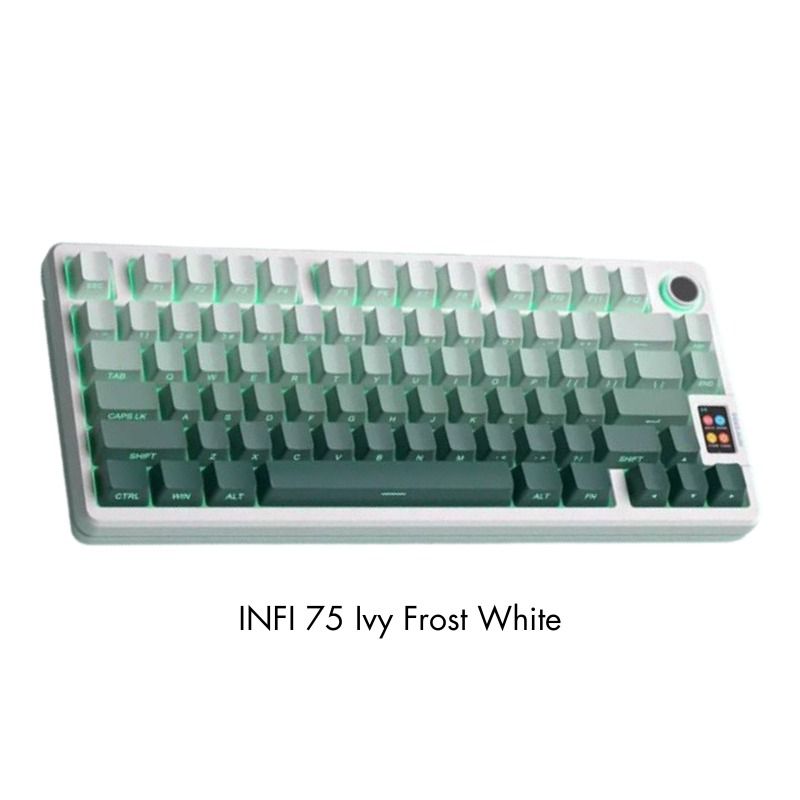 Keyverse INFI 75 Tri-Mode RGB Hotswappable Keyboard, Computers & Tech ...