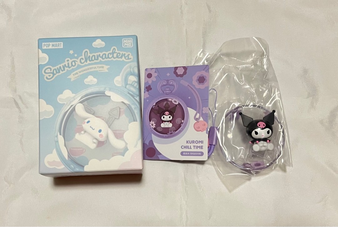 Kuromi Sanrio POP MART Wonderful Time Collection, Hobbies & Toys, Toys ...