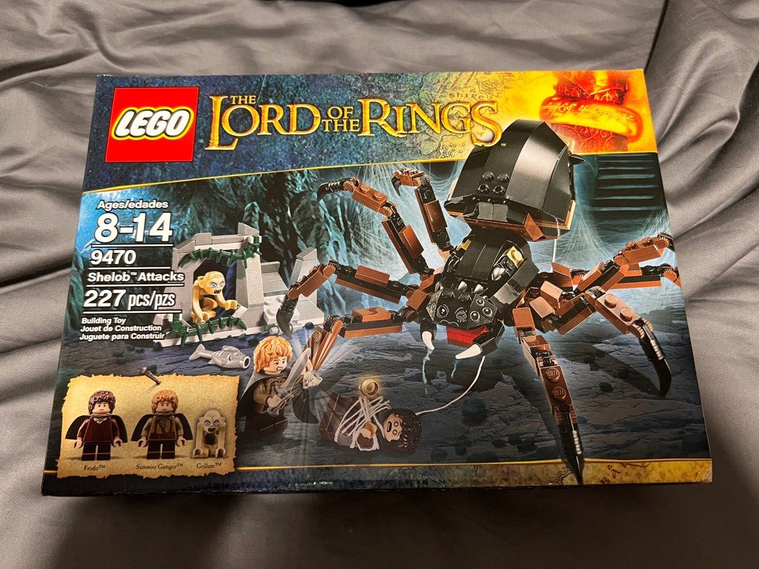 Lego 9470 LOTR Shelob attack, Hobbies & Toys, Toys & Games on Carousell