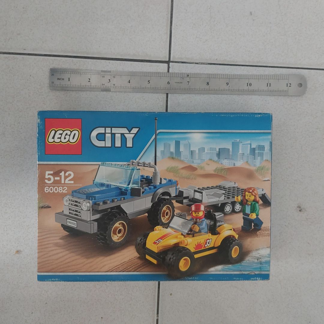 LEGO City Dun Buggy Trailer 60082 Jeep Wrangler, Hobbies & Toys, Toys ...