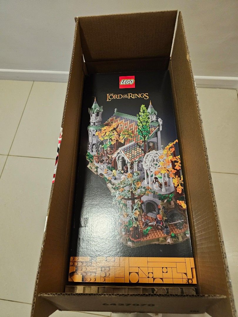 LEGO Icons 10316 THE LORD OF THE RINGS: RIVENDELL Building Kit (6,167 ...