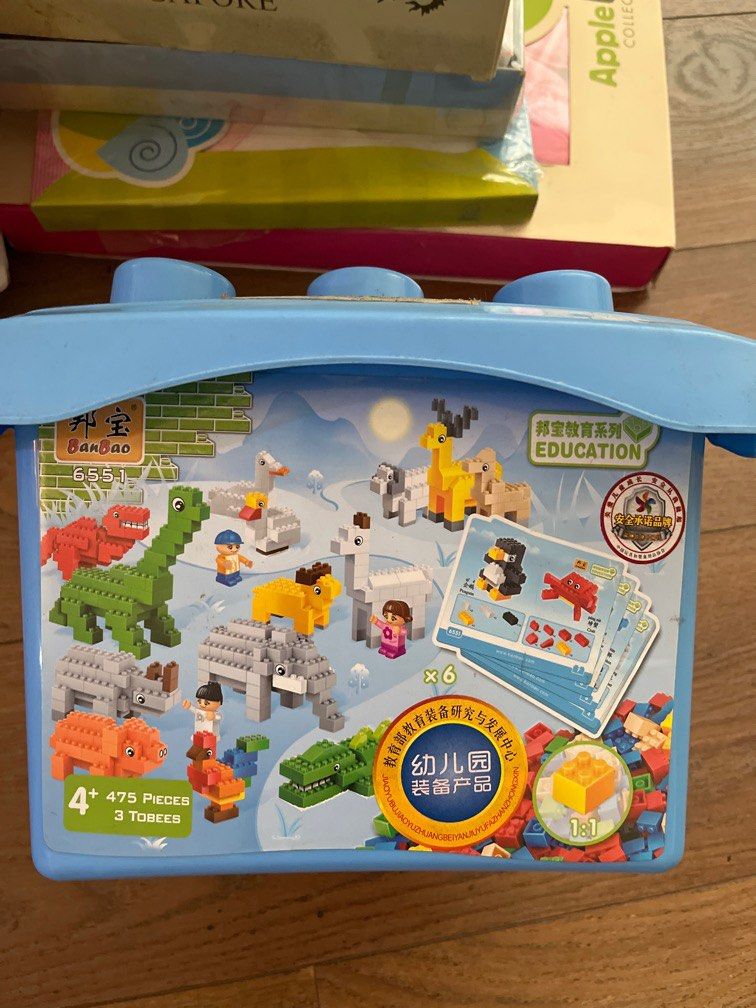Lego like building blocks, Babies & Kids, Infant Playtime on Carousell