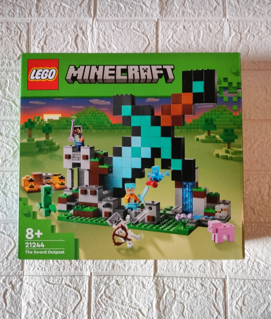 LEGO Minecraft The Sword Outpost 21244, Hobbies & Toys, Toys & Games on ...