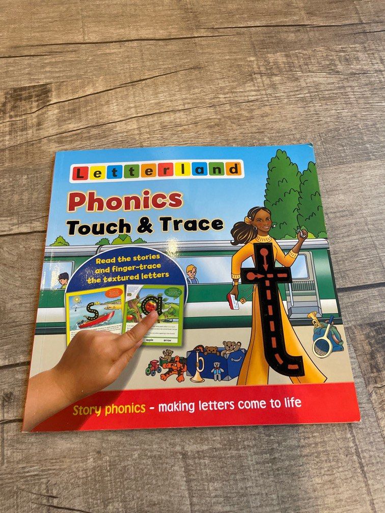 Letterland phonics touch and trace, Hobbies & Toys, Books & Magazines ...