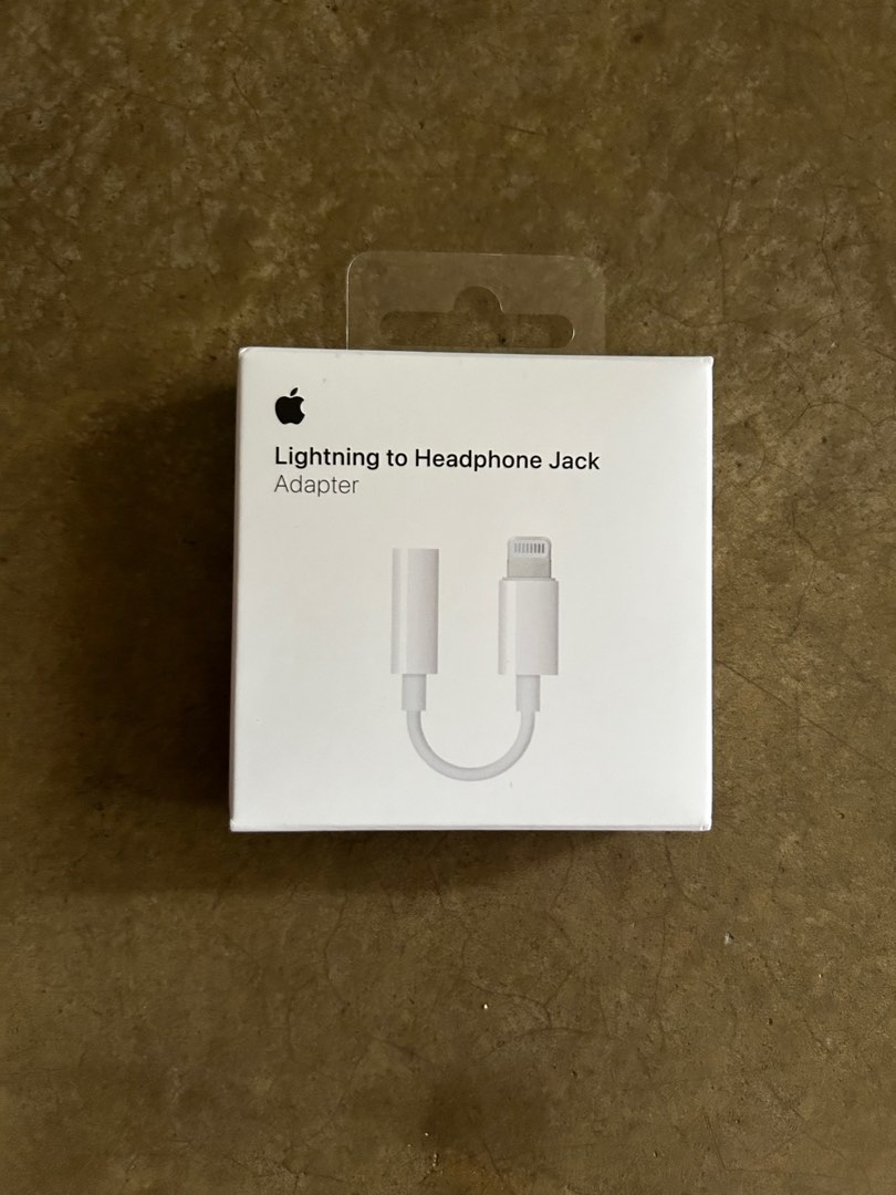 Lightning to headphone jack apple iphone, Computers & Tech, Parts ...