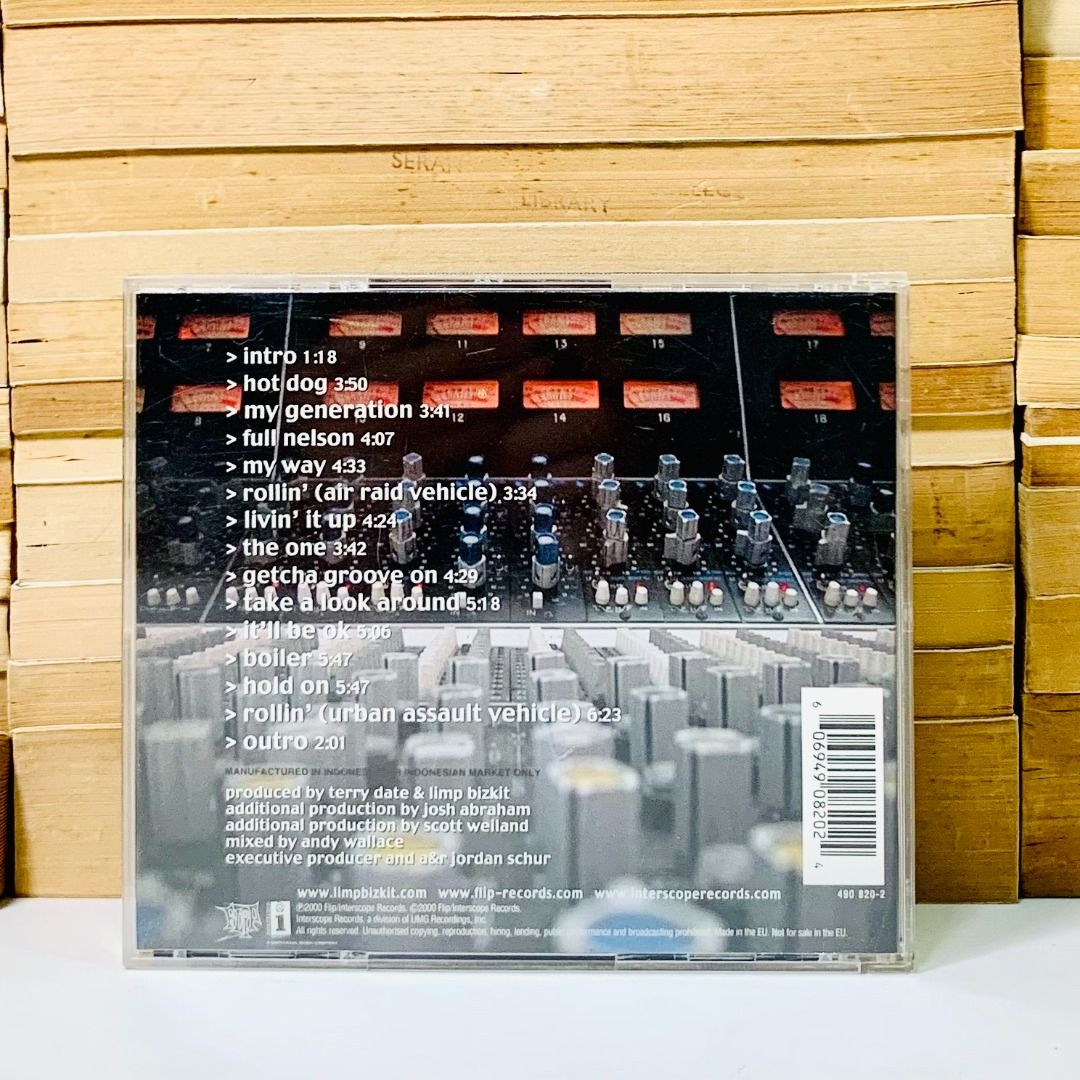 Limp Bizkit: Chocolate Starfish and the Hot Dog Flavored Water CD album ...