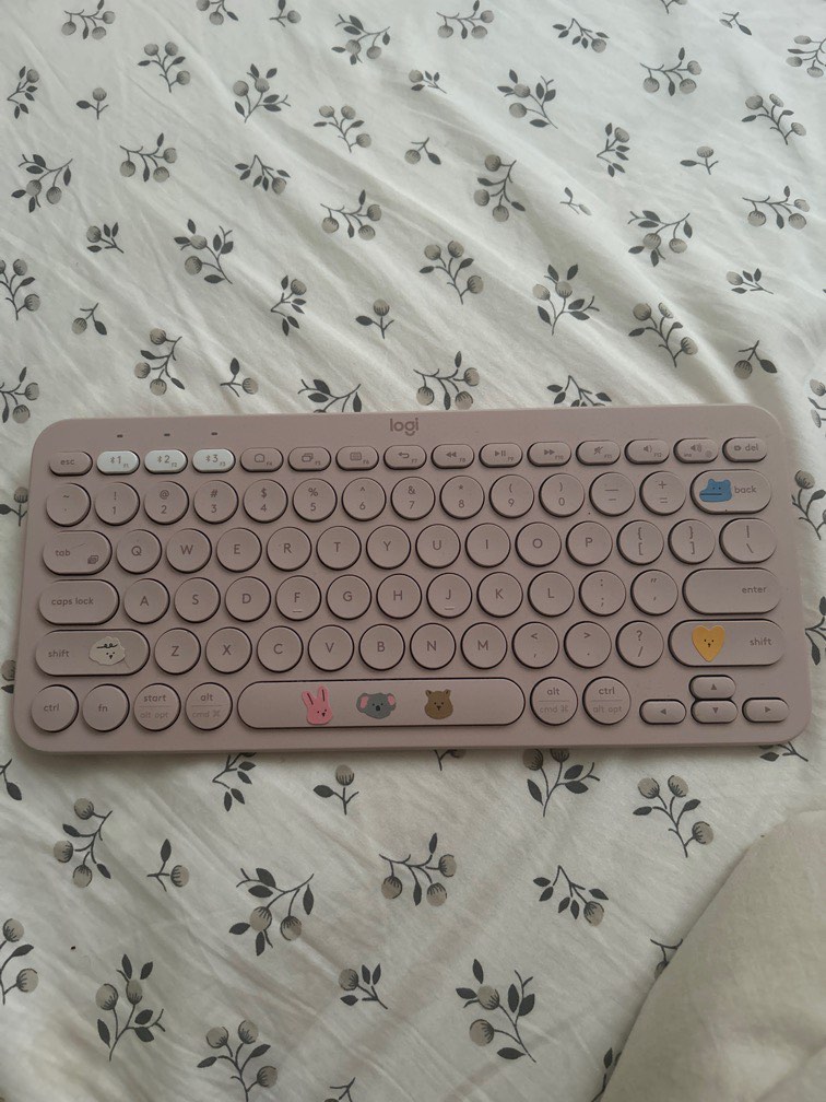 Logitech Rose Keyboard, Computers & Tech, Parts & Accessories, Computer ...