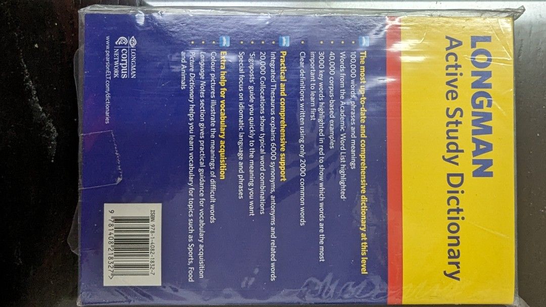 Longman Active Study Dictionary 5th edition, Hobbies & Toys, Books ...