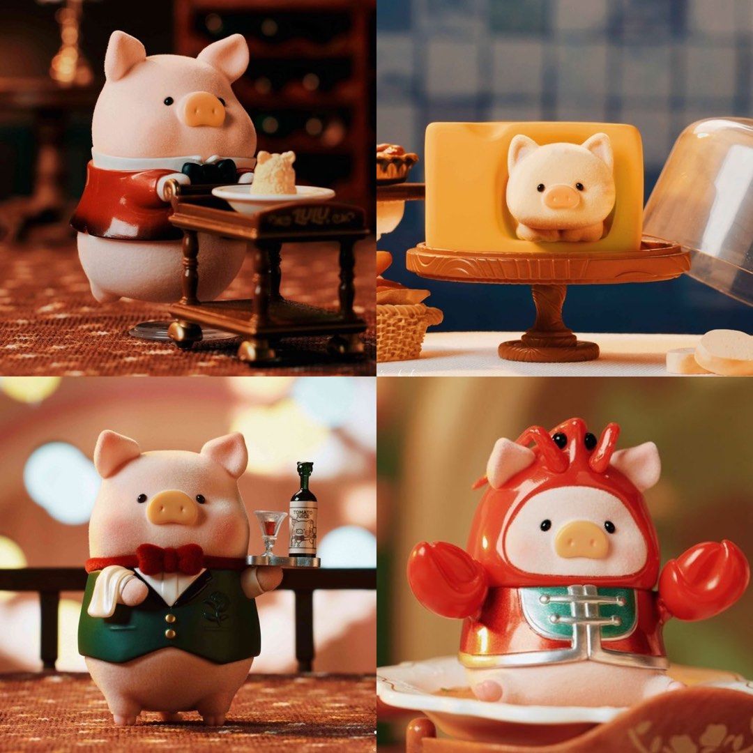 LULU THE PIGGY PIGCHELIN RESTAURANT 52 TOYS / FULL SET / SINGLE BLIND ...