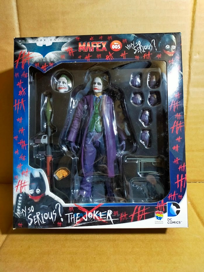 MAFEX No. 005 JOKER / THE DARK KNIGHT, Hobbies & Toys, Toys & Games on ...