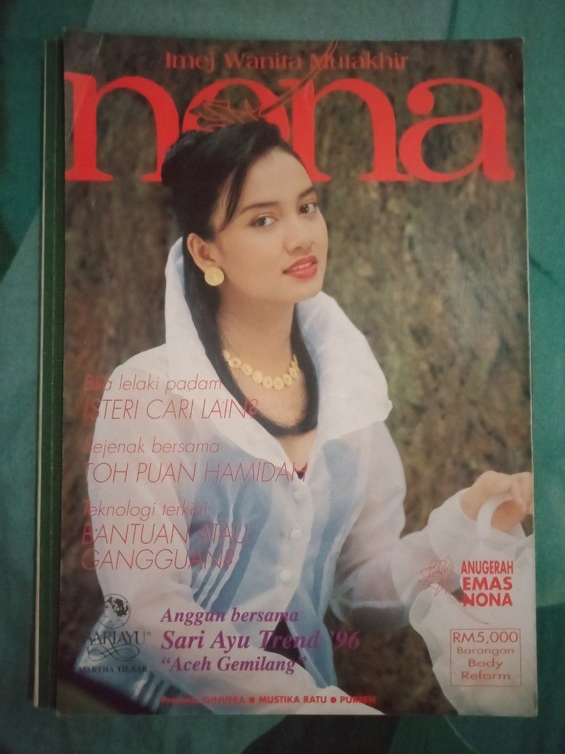 Majalah Nona Julai 1996, Hobbies & Toys, Books & Magazines, Magazines on Carousell