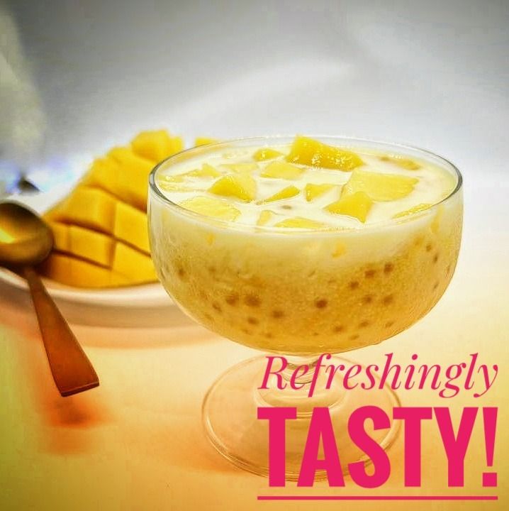 Mango Sago Pomelo, Food & Drinks, Chilled & Frozen Food on Carousell