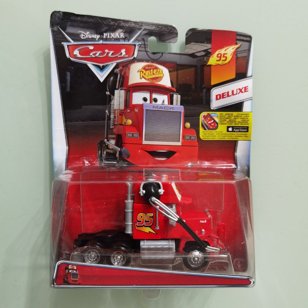 Mattel Disney Pixar Cars 反斗車王 Deluxe Pit Crew Member Mack Diecast Car ...