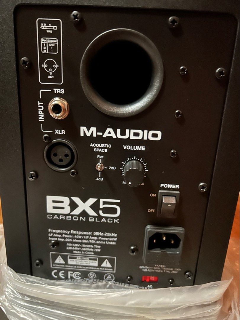 M-Audio BX5 Carbon black, Audio, Soundbars, Speakers & Amplifiers on Carousell