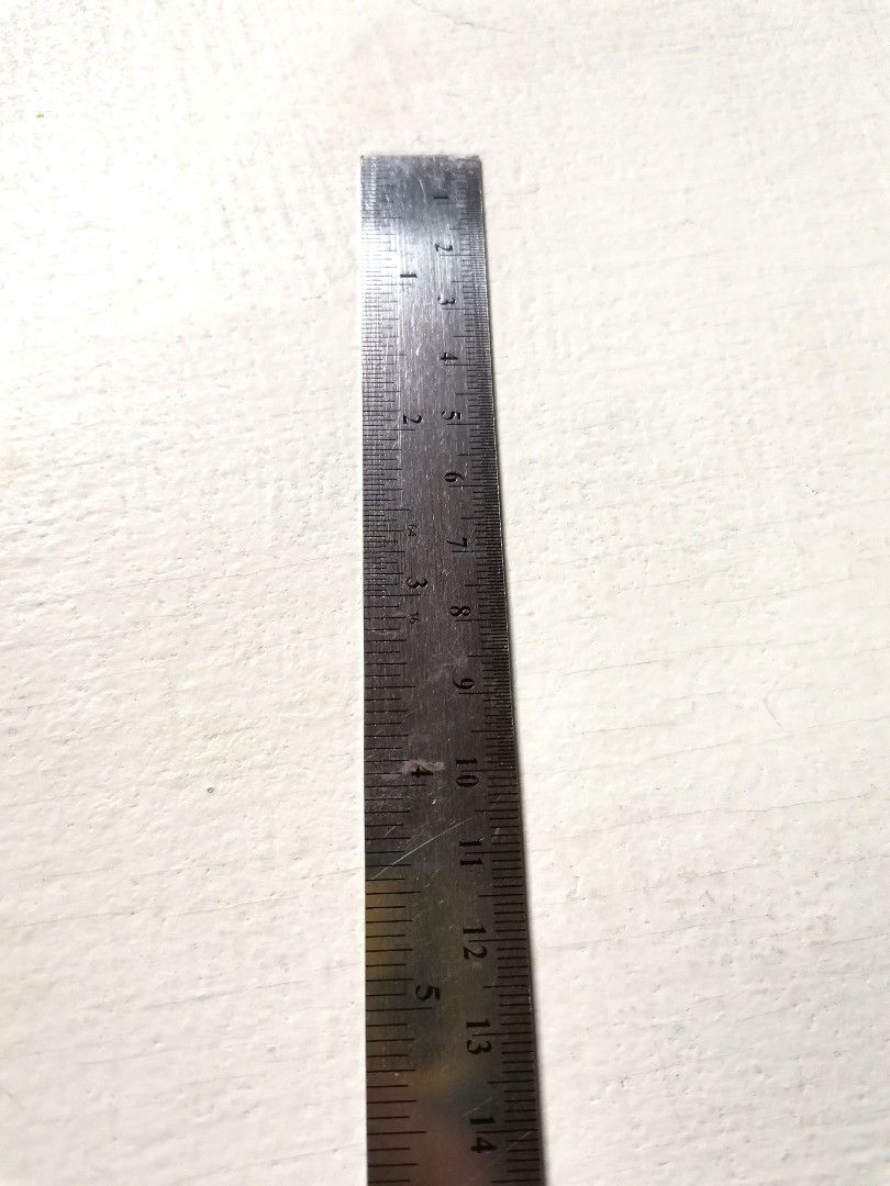 Stainless Steel Ruler |Alphabet Template| Protractor (Set 3 in 1 ...