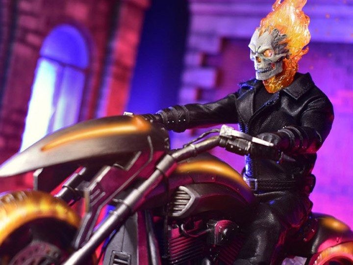 Mezco One:12 Ghost Rider & Hell Cycle, Hobbies & Toys, Toys & Games on ...