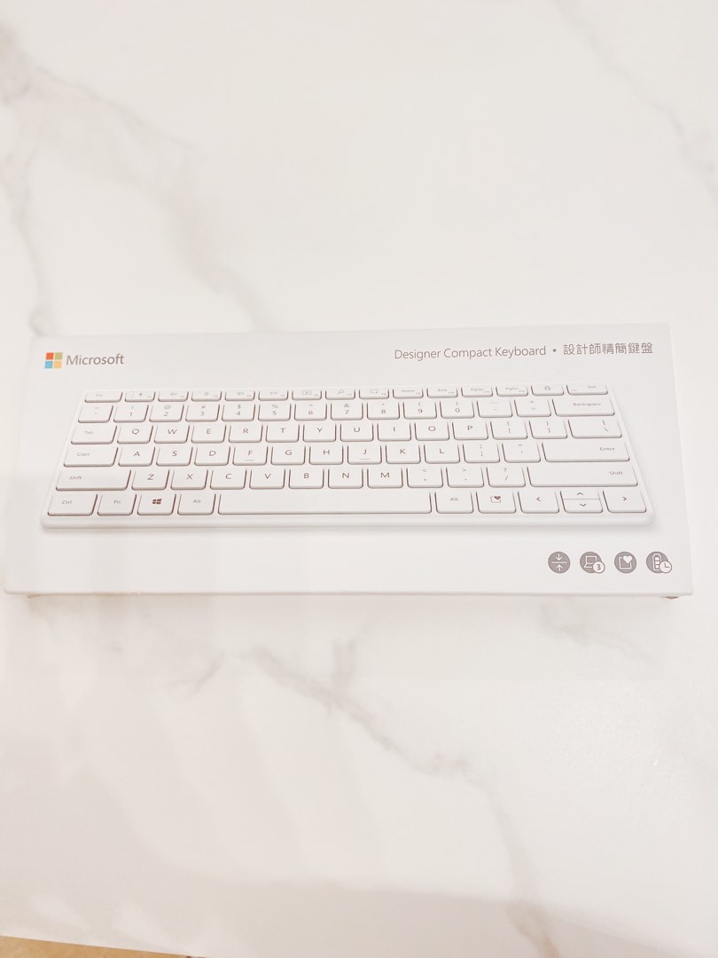 Microsoft designer compact keyboard, Computers & Tech, Parts ...